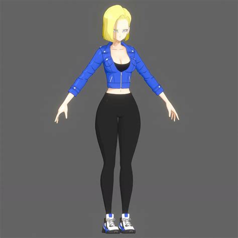 Android 18 Alt Costume 2 Preview By O Dv89 O On Deviantart