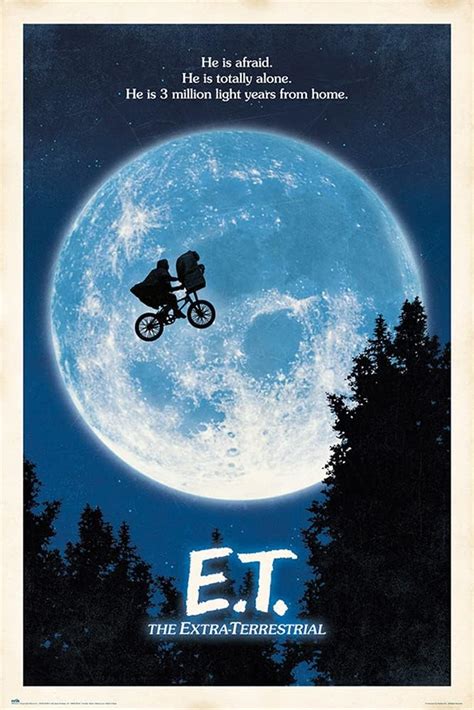 Et The Extra Terrestrial Movie Poster Regular Style