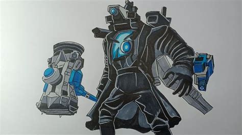 Amazing How To Draw New Titan Camera Man In Skibidi Toilet 51 Easy Drawings Titans Cute Eyes