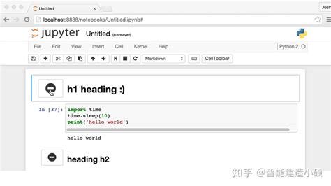 全面介绍python中jupyter Notebook安装教程、常用插件和拓展配置及基本使用 知乎
