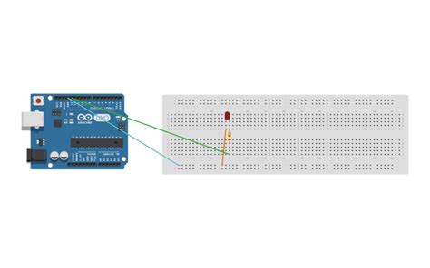 Circuit Design Basic Blinking Light No Delay Used Tinkercad Circuit Design Basic Blinking Light No Delay Used Tinkercad