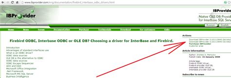 Conexiones Firebird Sql