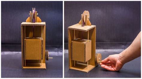 School Science Projects Elevator Working Model Youtube