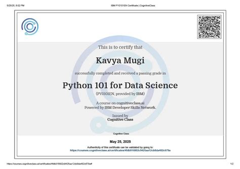 Python Datascience Ibm Cognitiveclass Lifelonglearning