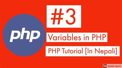 Learn Php In Nepali Php Tutorial 3 Php Variables Youtube