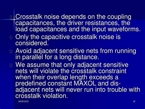 Ppt Crosstalk Driven Routing Resource Assignment Powerpoint