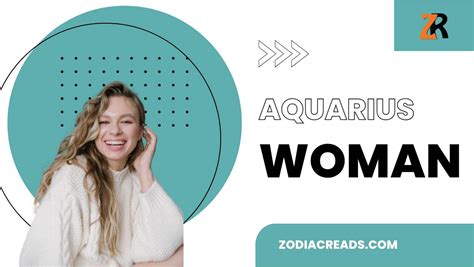 Aquarius Woman Personality Traits Zodiacreads