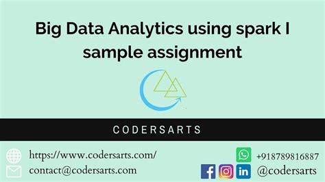 Big Data Analytics Using Spark I Sample Assignment
