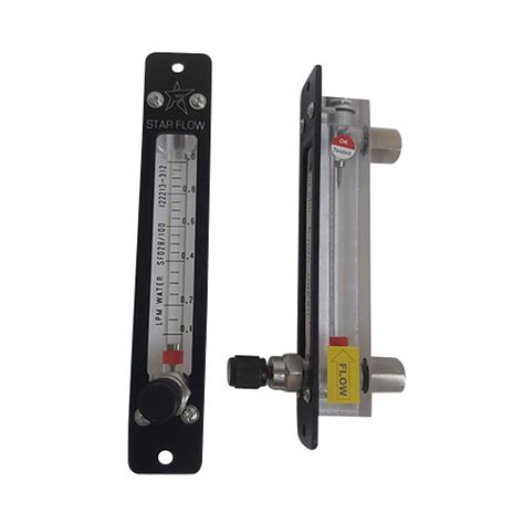 Black 1 Lpm Water Panel Type Flow Meter At Best Price In Faridabad
