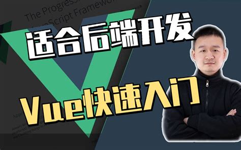 Vue快速上手更适合后端学习的教程 哔哩哔哩 bilibili