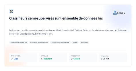 Ensemble De Données Iris Classifieurs Semi Supervisés Apprentissage