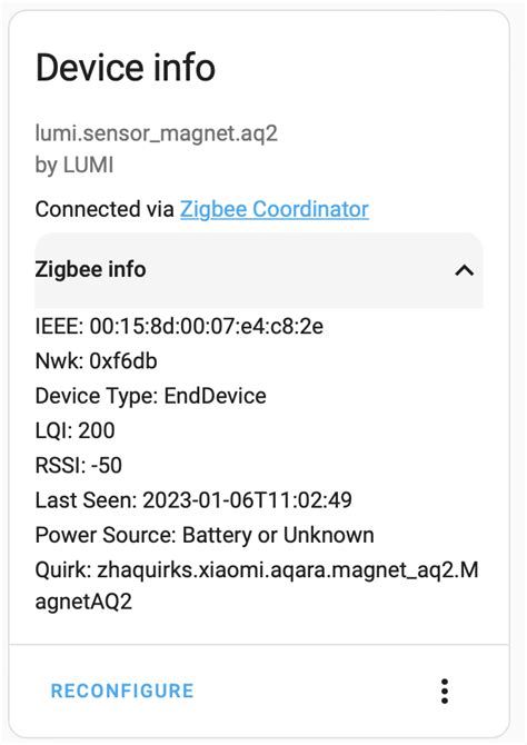 Zha Zigbee Device Goes Unavailable But Can See Events In Logs