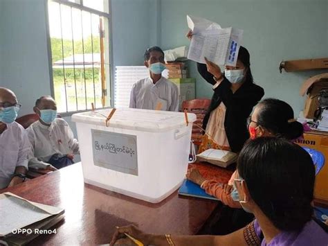 ကျိုက်မ ရောမြို့နယ်တွင် အသက် ၆၀ နှင့်အထက် ကြိုတင်ဆန္ဒမဲ ပေးမည့် မဲဆန္ဒရှင်များနှင့် စပ်လျဉ်း၍ ရ