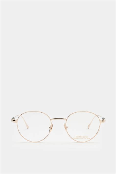 Tom Ford Glasses Frame Titanium Optical Silver Braun Hamburg