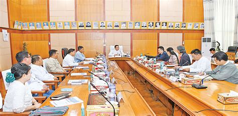 Gms ဝက်ဘ်ဆိုက် ထူထောင်ထားမှုနှင့်စပ်လျဉ်း၍ ပြည်ထောင်စုဝန်ကြီး ဦးမောင