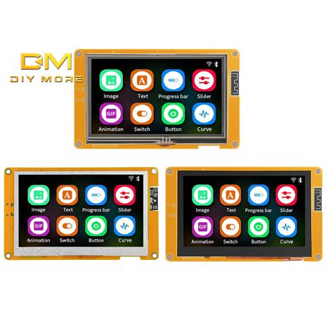 Diymore Esp32 S3 บอร์ดพัฒนา Wifi Bt พร้อมหน้าจอแสดงผล 4 3 นิ้ว 480