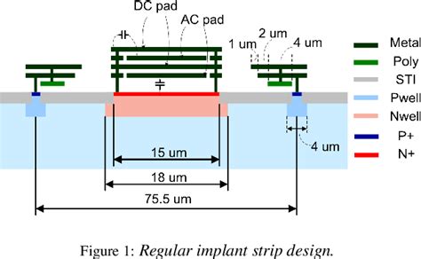 Figure 1 From Characterization Of Passive Cmos Strip Sensors Semantic