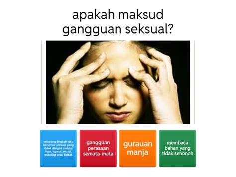 Hentikan Buli Dan Gangguan Seksual Sesi 1 Kuiz