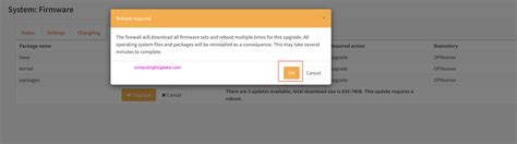 How To Update OPNsense From Web UI Or Terminal Console ComputingForGeeks