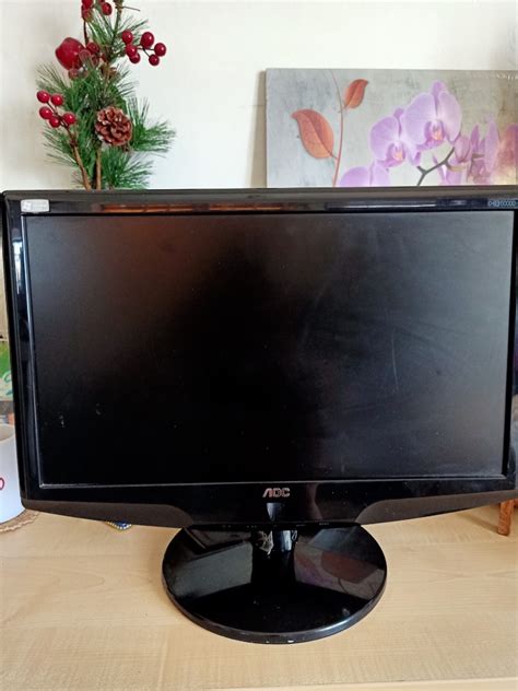 AOC Inch LCD Monitor Pesos Computers Tech Desktops On Carousell