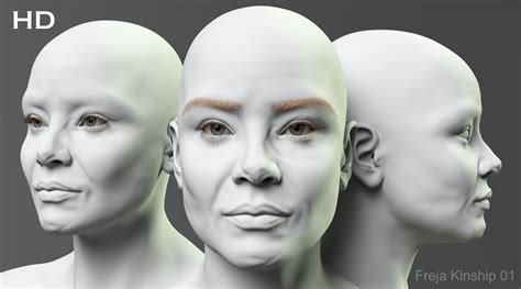 Freja 9 Kinship Alternate Face Morphs Daz 3d
