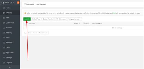 How To Add Website And Install Wordpress In Aapanel