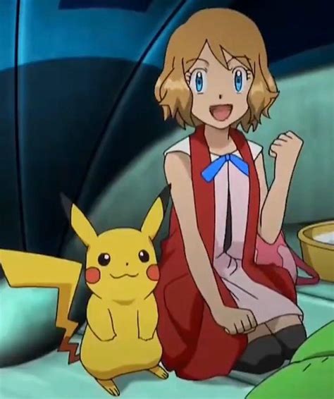 Pikachu Legit Be Having The Same Expressions As Serena Throughout The Whole Episode Hence Why I