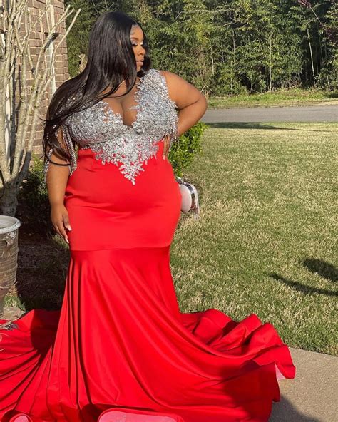 Plus Size Prom Dresses Red