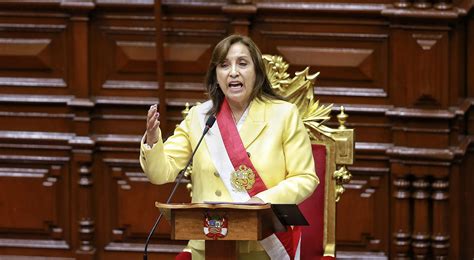 Dina Boluarte Asegura Que Mañana Presentará Nuevo Presidente Del