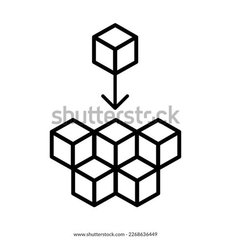 Microservices Icon Vector Illustration On White Stock Vector Royalty