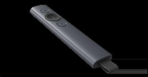 Logitech Spotlight Plus Presentation Remote Wireless Presenter Digital Laser Grey Logitech