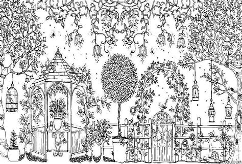 The Secret Garden Colouring Pages
