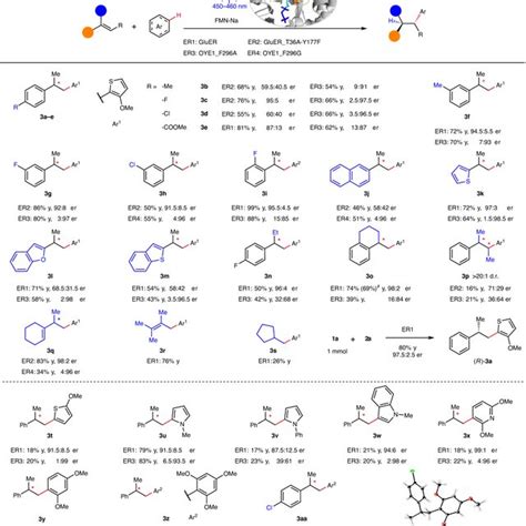 Substrate Scope Of Biocatalytic Stereodivergent Radical Download