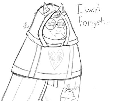 Ralsei Coloring Page Coloring Pages