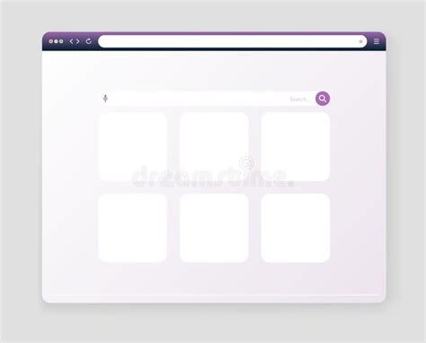 browser search bar web page internet browser button search box template internet search