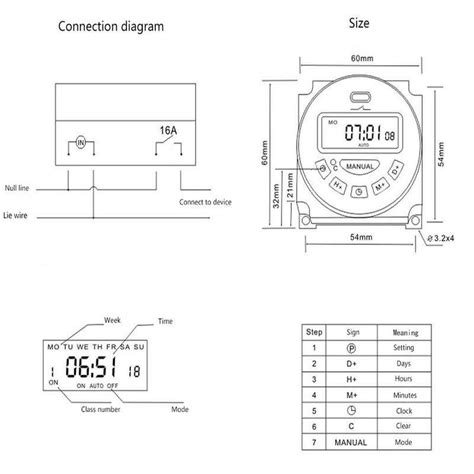 Microcomputer Dc 24 V Lcd Digital Display Programmable Electronic Timer Switch Robo Nepal