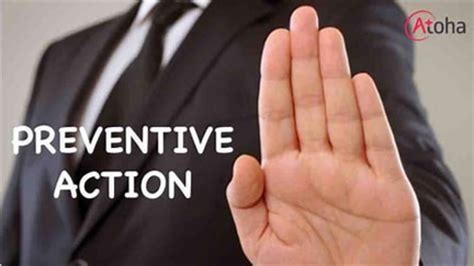 The Importance Of Preventive Action In Various Fields The Importance Of Preventive Action In Various Fields