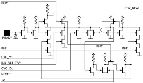 Intel 8085 Partial Schematic