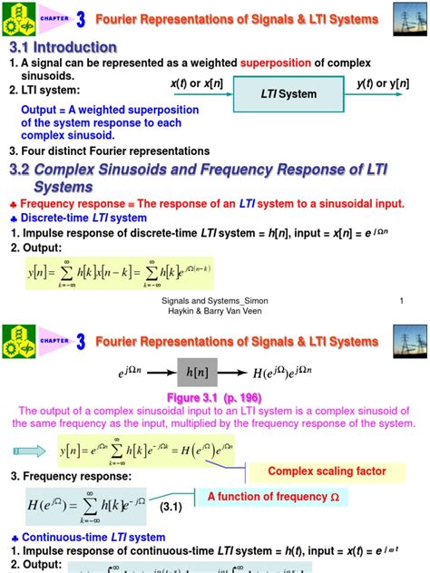 Ch03 Fourier Representations Of Signals Lti Systems Pdf Pdf Discrete Fourier Transform