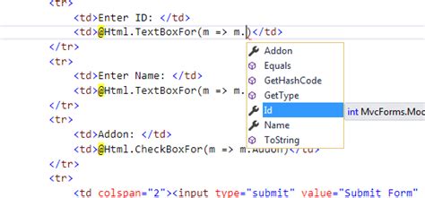 4 Ways To Create Form In ASP NET MVC