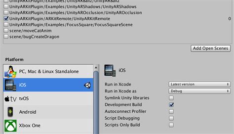 Xcode Unity Arkit Remote With Ios Just Stuck On Waiting For Editor