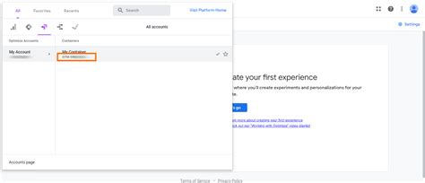 How To Get Your Goolge Optimize Container Id Ga4wp