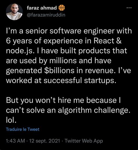 Abu Said On Linkedin Algorithms Interview