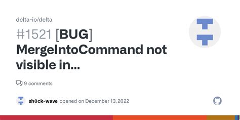 [bug] mergeintocommand not visible in queryexecutionlistener when using