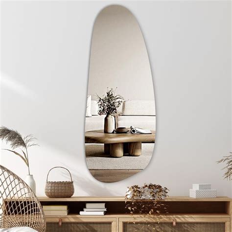 Micleancro Irregular Wall Mirror 196 47 Inch Asymmetrical Mirror