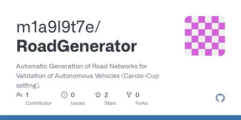Github M1a9l9t7eroadgenerator Automatic Generation Of Road Networks