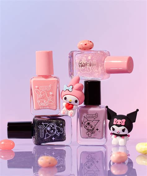 롬앤 [3천원 특가] 롬앤x산리오캐릭터즈 무드 페블 네일 4종 Set