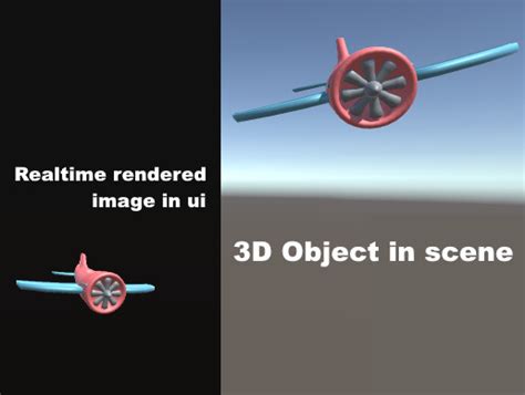 Realtime Object Preview 3d Object On Ui 3d Gui Unity Asset Store