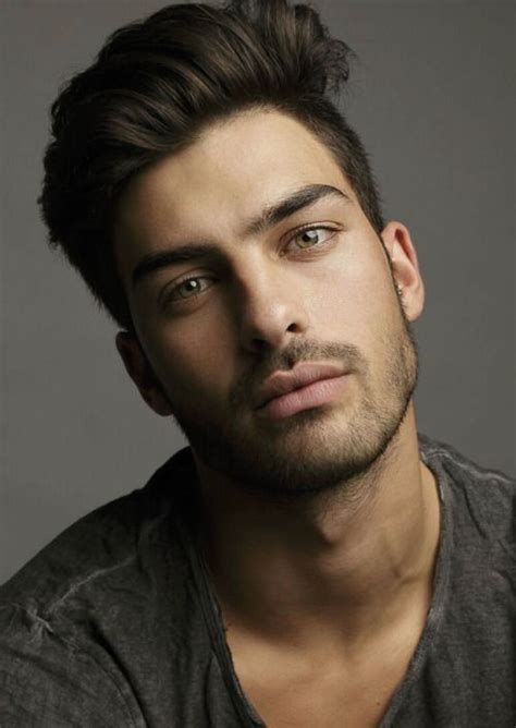 Portrait Of A Handsome Male Model