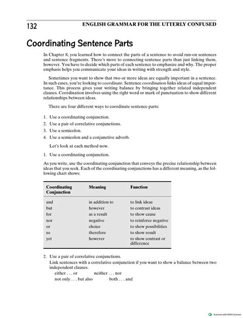 Solution Sentence Coordination And Sub Coordination Complete Guide